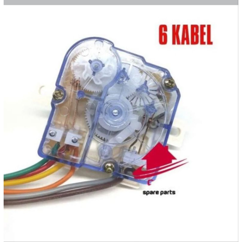 Jual timer mesin cuci denpoo 2 tabung 6 kabel dan 7 kabel | Shopee ...