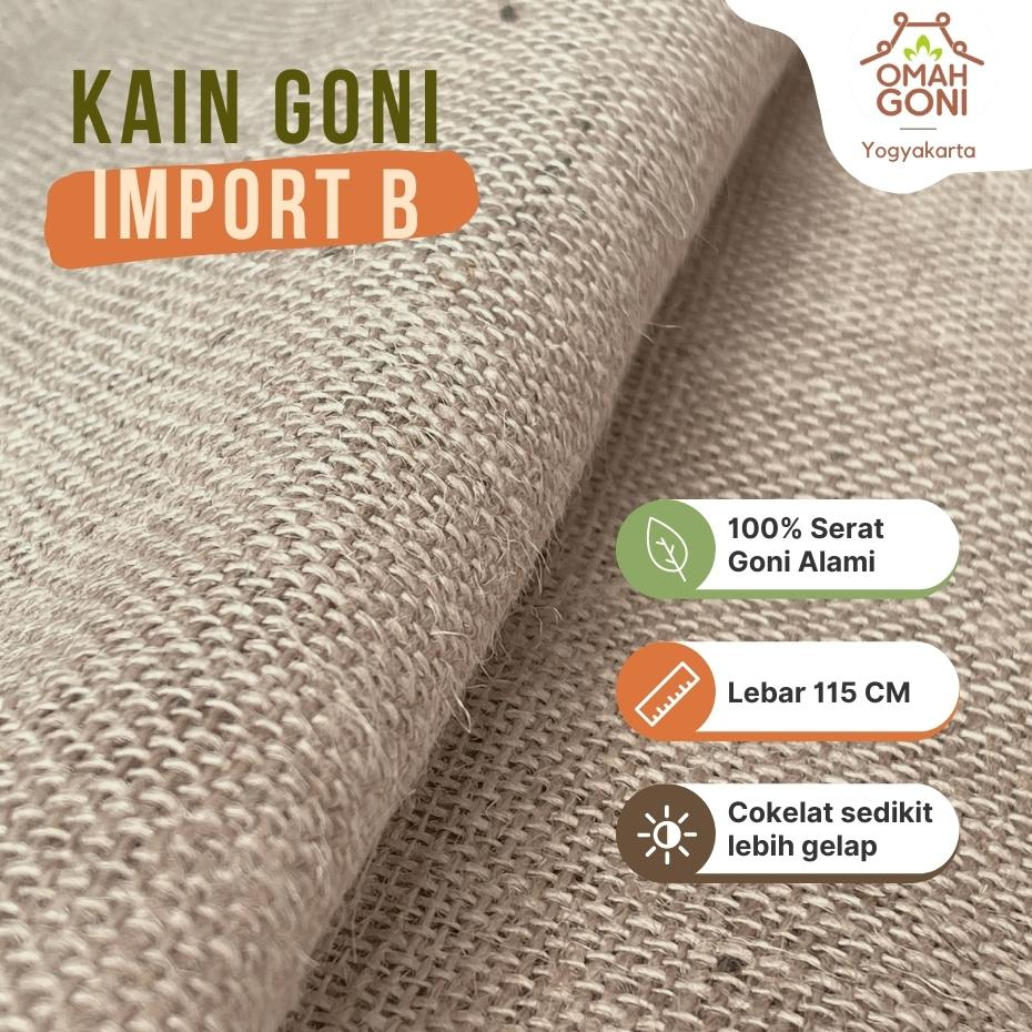 Jual Kain Goni Impor Tipe B Ukuran 50 cm x 115 cm - Bahan Karung Goni - Goni Alami | Shopee ...