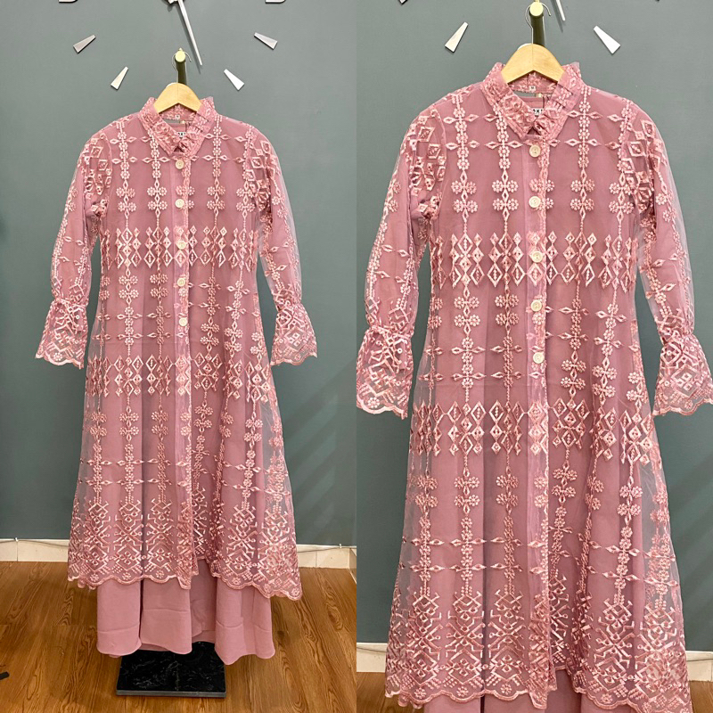 Jual Gamis Tile Aqila Size M-5L/ Gamis/ Gamis Terbaru/ Gamis Pesta ...