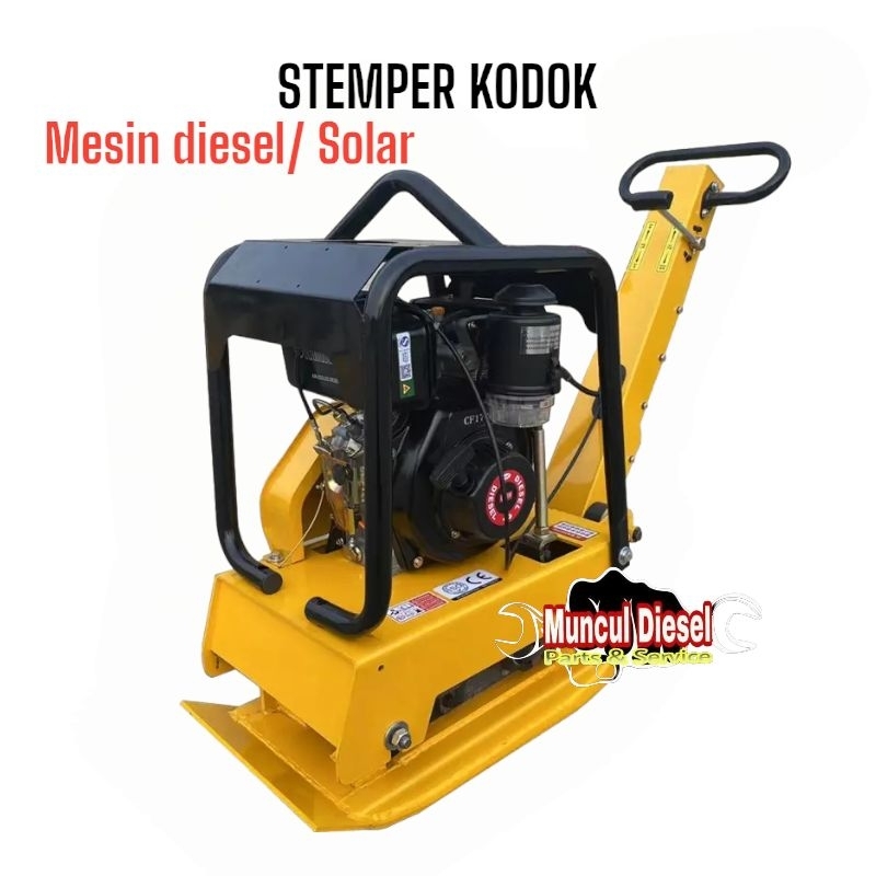 Jual MESIN PEMADAT TANAH TIGON ENGIN SOLAR PLATE COMPACTOR TIGO TG ...