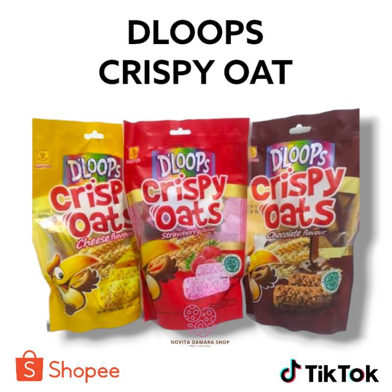 Jual D'loops crispy oat isi 10pcs | Shopee Indonesia