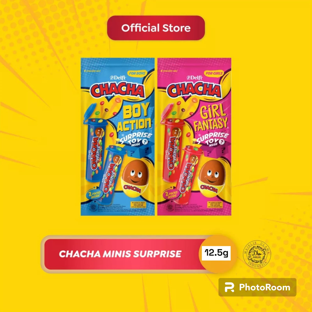 Jual Cha Cha Minis Surprise Toy Boys & Girls | Isi 2 Tube | Delfi ...