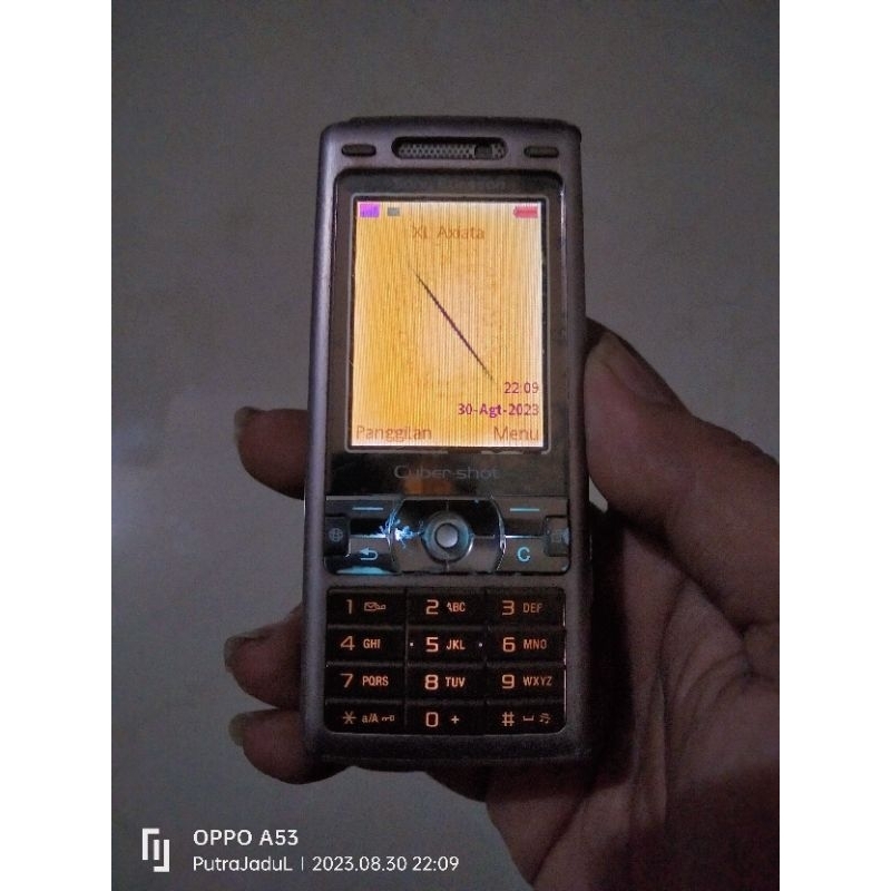 Jual Sony Ericsson K800 i Bahan Nyala Normal Original Mulus Jadul Langka Unik Imut Speaker Bass ...