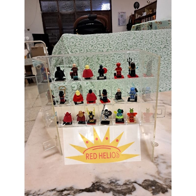 Jual BOX KOTAK ACRYLIC LEGO MINIFIGURE BAGUS DAN TEBAL DAN KUALITAS ...