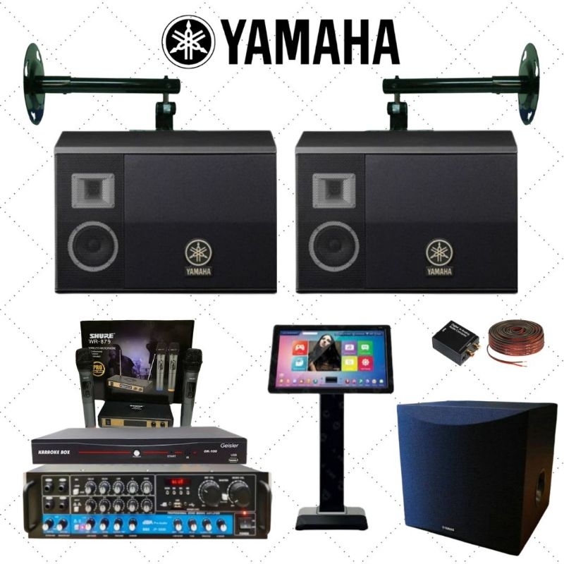 Jual Paket Karaoke Bluetooth Yamaha Original Super Komplit | Shopee ...