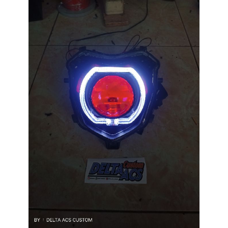 Jual Biled Honda CRF 150 full sett l Custom Headlamp Reflektor Honda ...