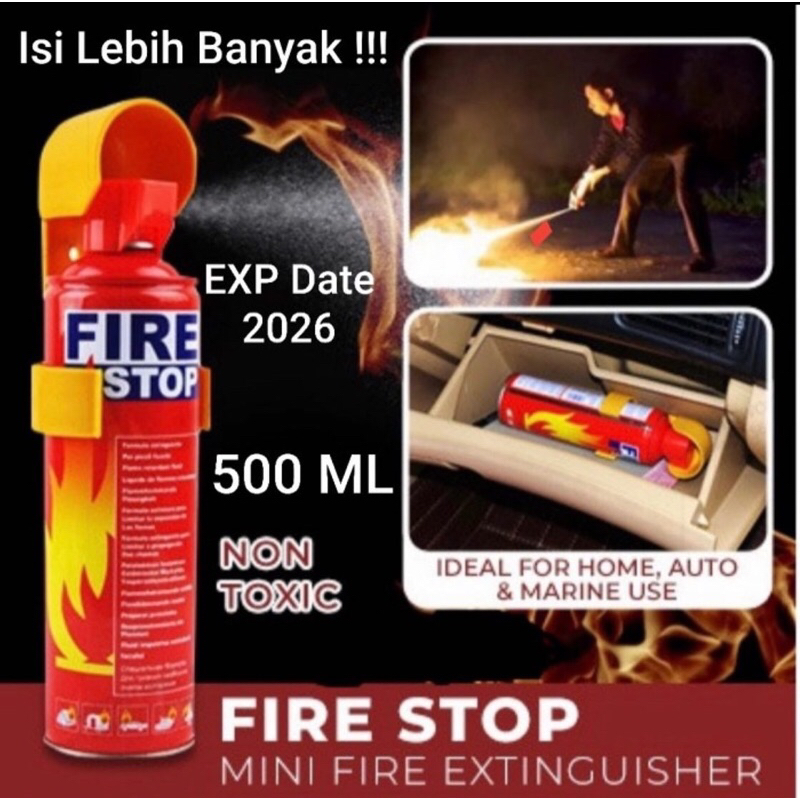 Jual APAR PORTABLE Fire Stop Alat Pemadam Api Kebakaran Ringan Mobil ...