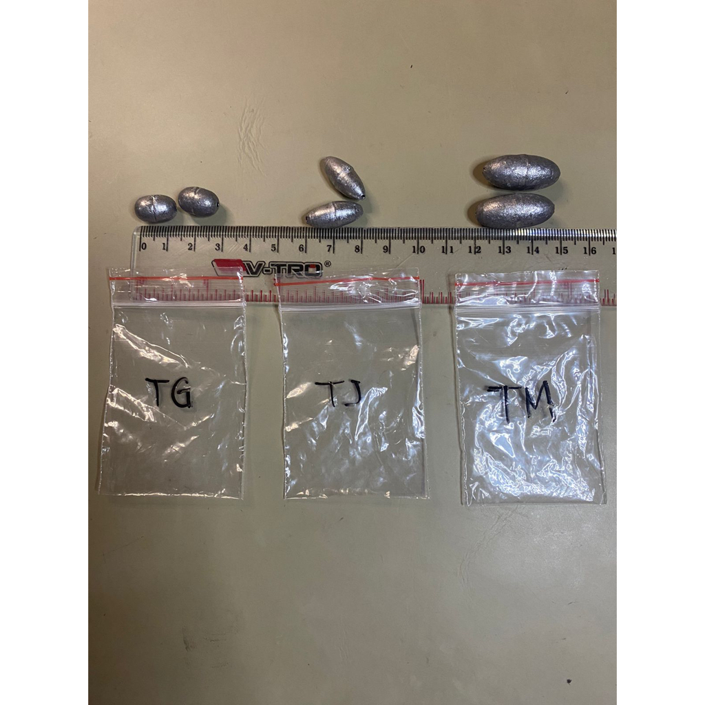 Jual TIMAH PEMBERAT PANCING BENTUK OVAL LANCIP DAN OVAL BULAT TIMAH ...