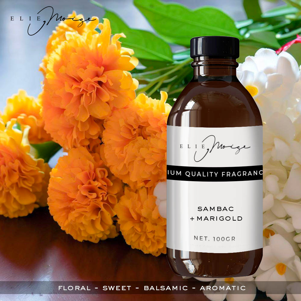 Jual Sambac + Marigold Fine Fragrance Oil - Premium Fragrance Oil 100gr ...