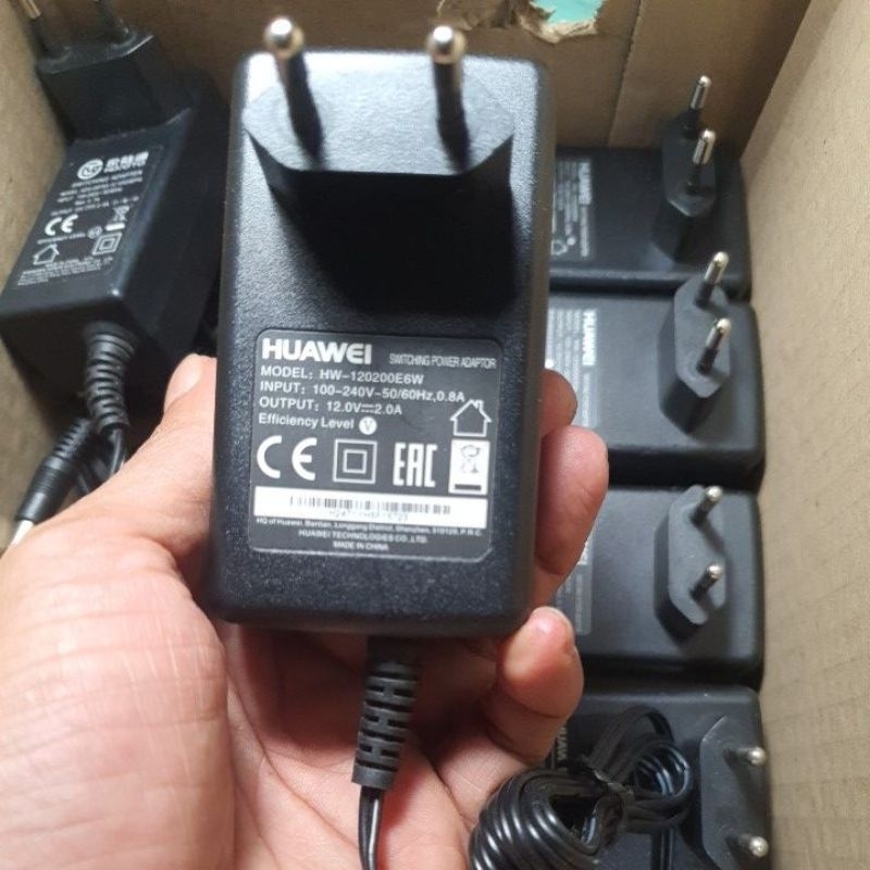 Jual Adaptor Original HUAWEI 12V-2A MURNI KUAT dan BERAT | Shopee Indonesia