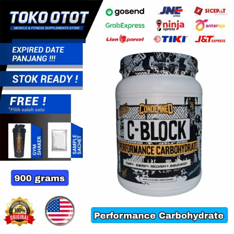 Jual Condemned Labz USA C-Block 60 Servings C Block 900 gram CBlock ...