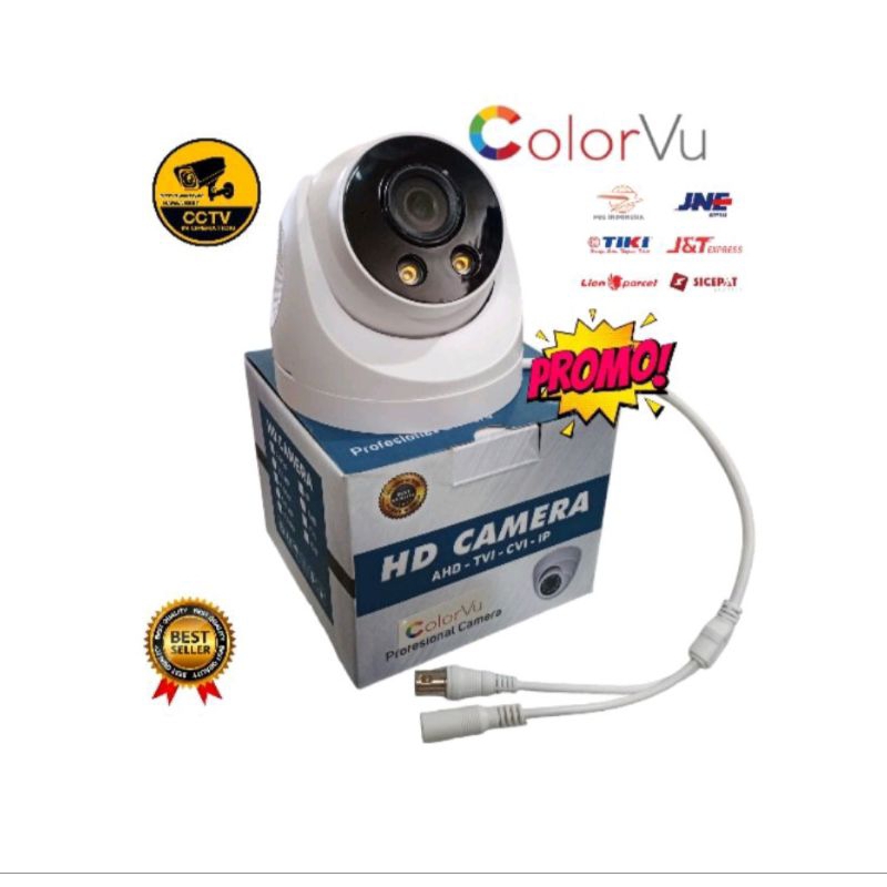 Jual CAMERA CCTV COLORVU FULL COLOR INDOOR 5MP TURBO HD IC SONY 1080P ...