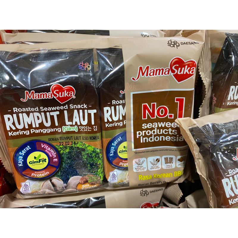 Jual Rumput laut mama suka semua rasa | Shopee Indonesia