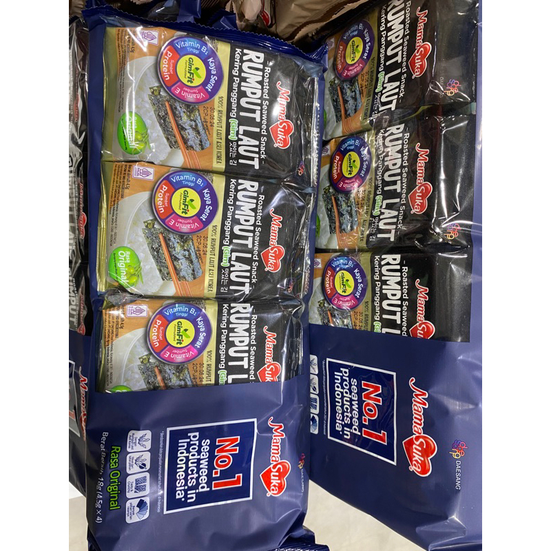 Jual Rumput laut mama suka semua rasa | Shopee Indonesia