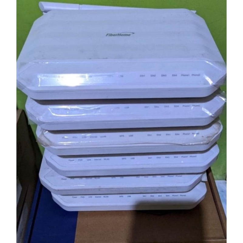 Jual ONT GPON FIBERHOME HG6243C Plus Adaptor | Shopee Indonesia