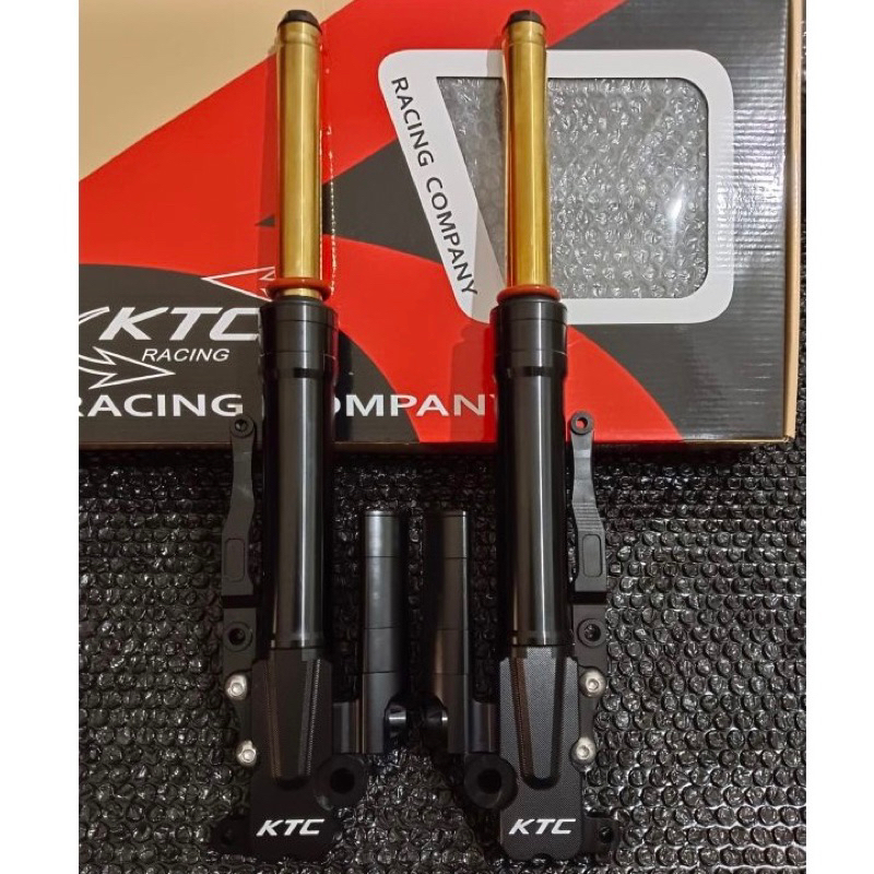 Jual SUSPENSION Shock Breaker Depan KTC RACING ORIGINAL Up Side Down ...