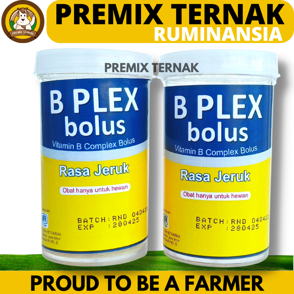 Jual USFA B PLEX BOLUS 1 POT (3 Bolus) - Vitamin B complex Hewan Bolus ...