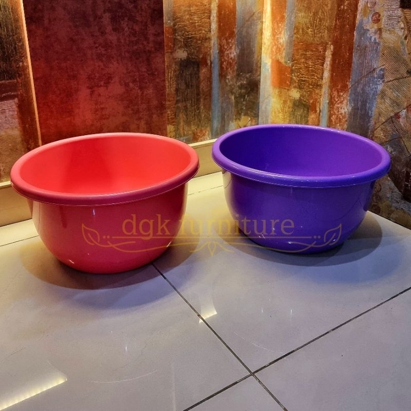 Jual Baskom Waskom Bak Ember Wadah Bulat Adonan Nyuci Cuci Rendam ...