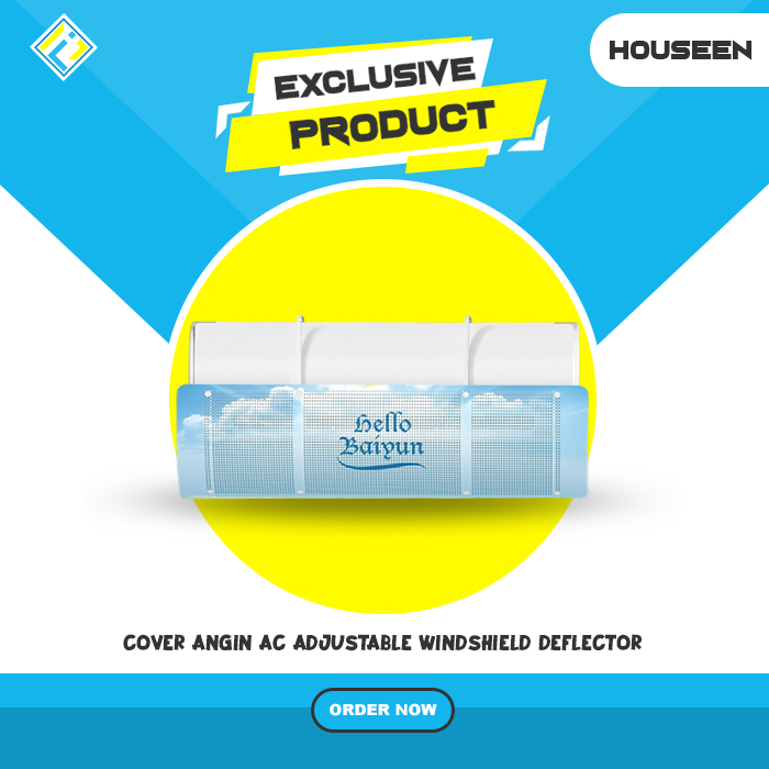 Jual Cover Angin AC Reflektor Adjustable Windshield Deflector | Shopee ...