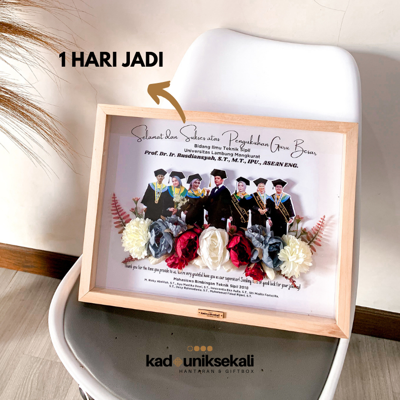 Jual Premium Giftbox Frame 35x45cm Kado Kenang Kenangan Wisuda Kado ...