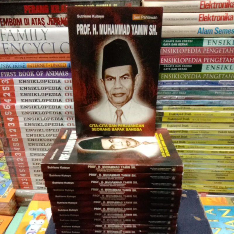Jual Buku Ori Seri Pahlawan PROF.H.MUHAMMAD YAMIN SH.CITA - CITA DAN ...