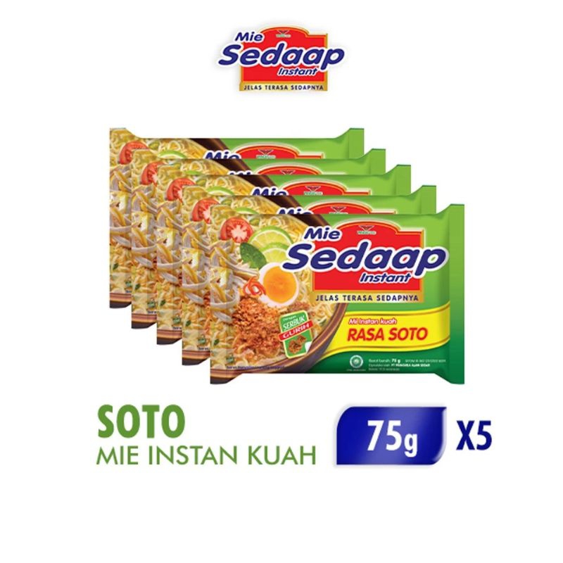 Jual MIE SEDAP INSTANT ADA RASA SOTO,KARE AYAM ,KARE SPESIAL | Shopee ...