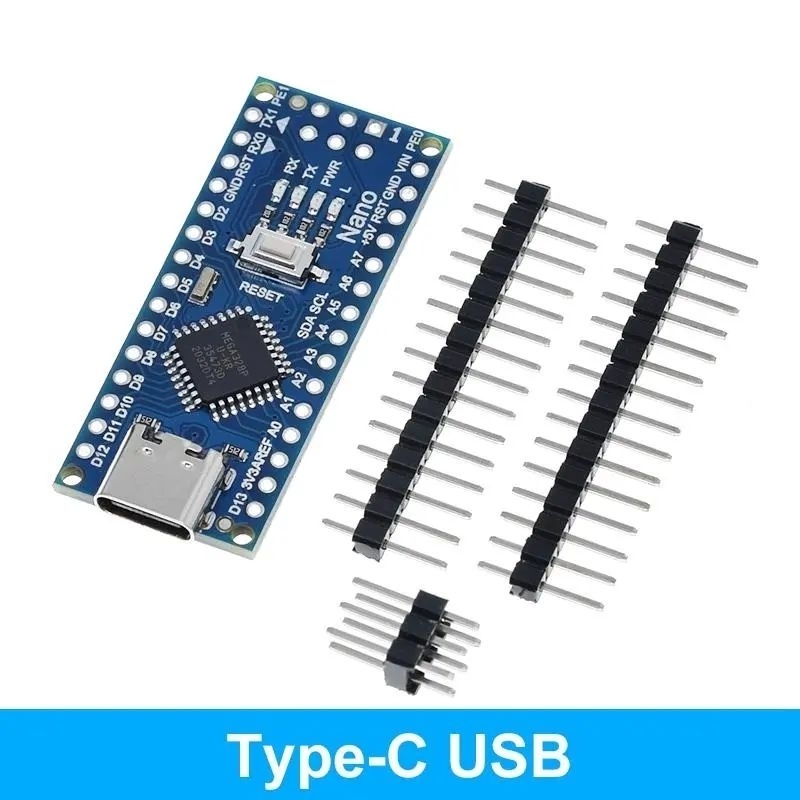 Jual Arduino Nano 3.0 compatible USB type-C atmega328P atmega 328 P ...