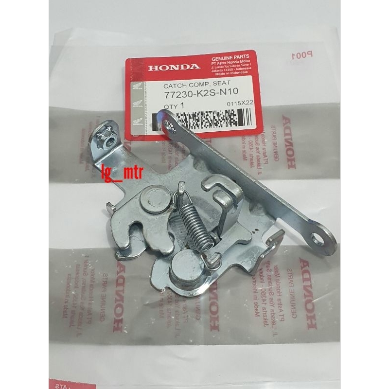 Jual ENGSEL LAWAN KUNCI JOK VARIO 160 77230-K2S-N10 | Shopee Indonesia