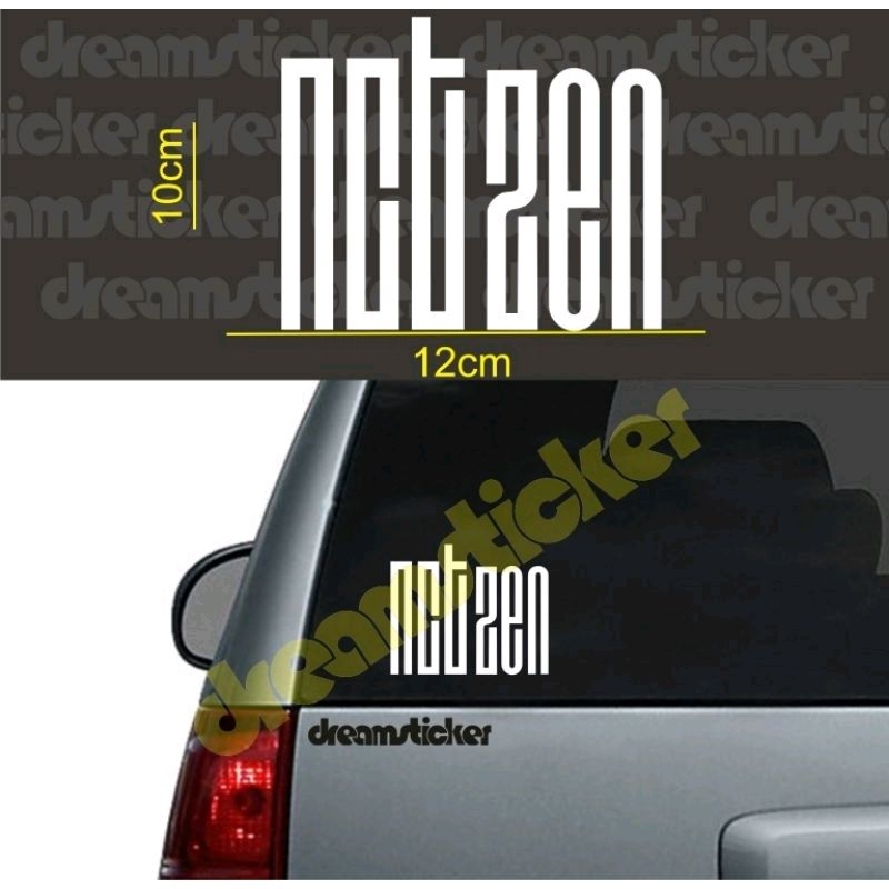 Jual Cutting Sticker NCT Zen Logo KPop Stiker | Shopee Indonesia