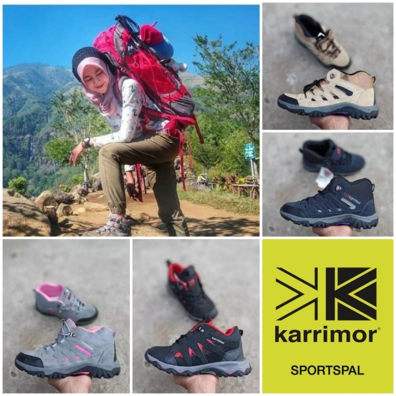 Jual SEPATU GUNUNG KARRIMOR WANITA ORIGINAL / SEPATU GUNUNG CAMPING ...