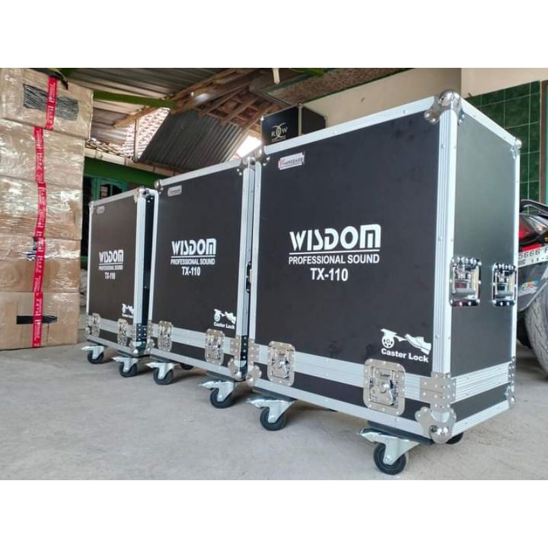 Jual Hardcase Speaker Line Array Wisdom TX 110 Satu Box isi 2 premium ...