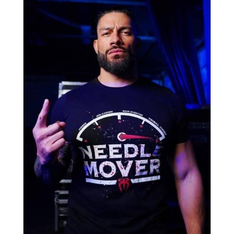 Jual Kaos WWE Superstar Roman Reigns The Needle Mover | Shopee Indonesia