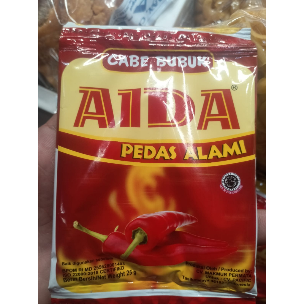 Jual CABE BUBUK AIDA ISI 25 GRAM | Shopee Indonesia