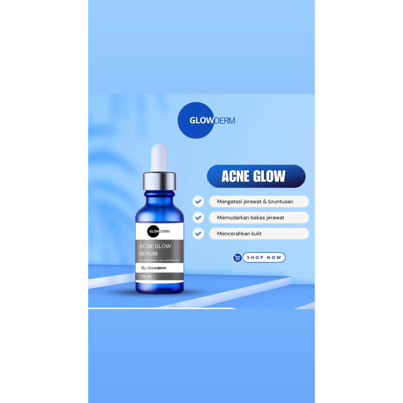 Jual Serum Acne Glow Jerawat by glowderm | Shopee Indonesia