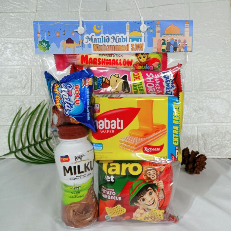Jual Paket Snack Maulid Nabi/Bingkisan Syukuran Ramadhan/Paket Ultah ...