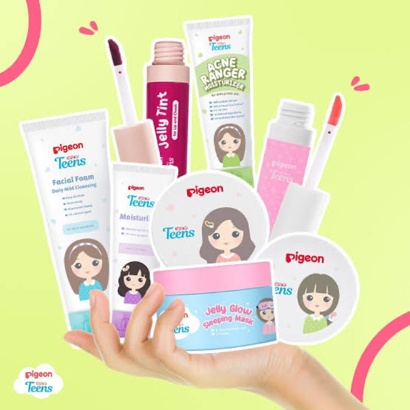 Jual PIGEON TEENS COMPACT POWDER JELLY GLOW PIGEON ACNE RANGER PIGEON ...