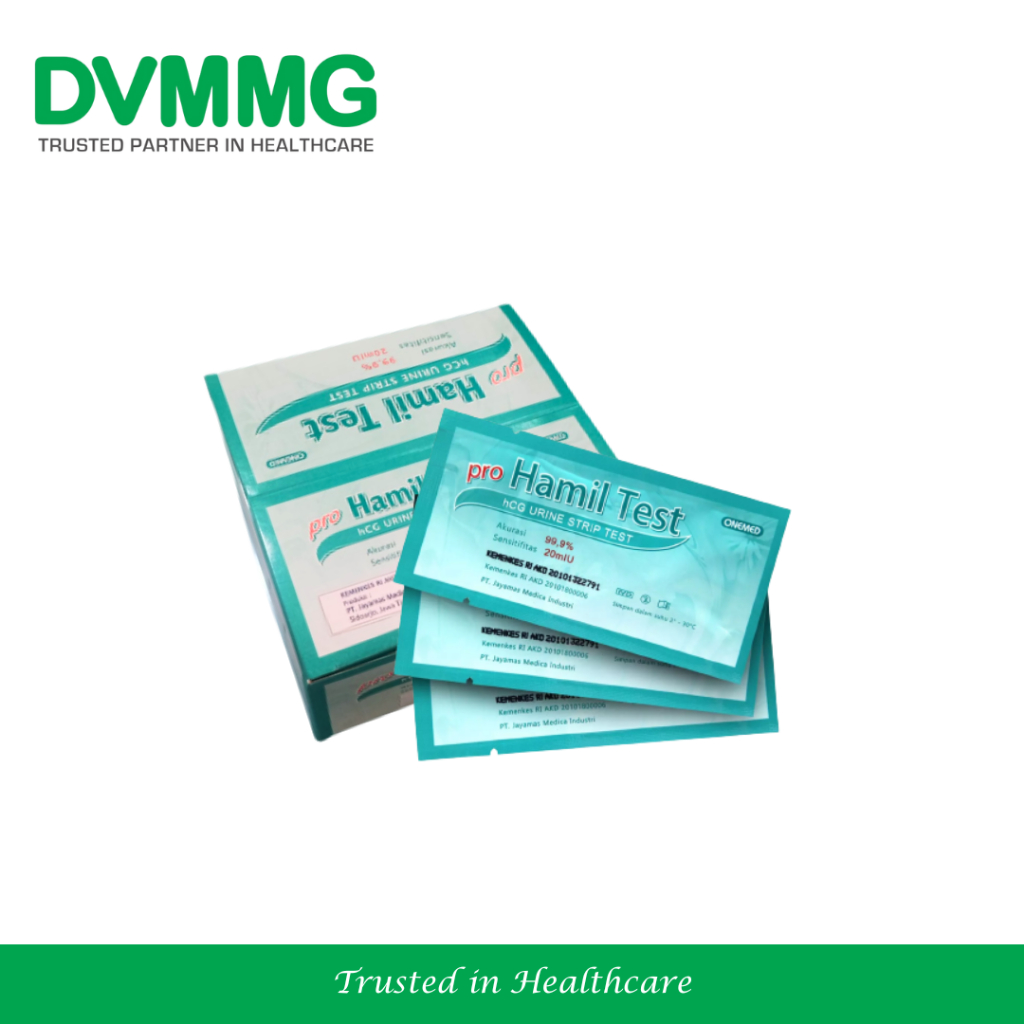 Jual Onemed Tes Kehamilan Pro @50 HCG Urine Strip Test | Shopee Indonesia