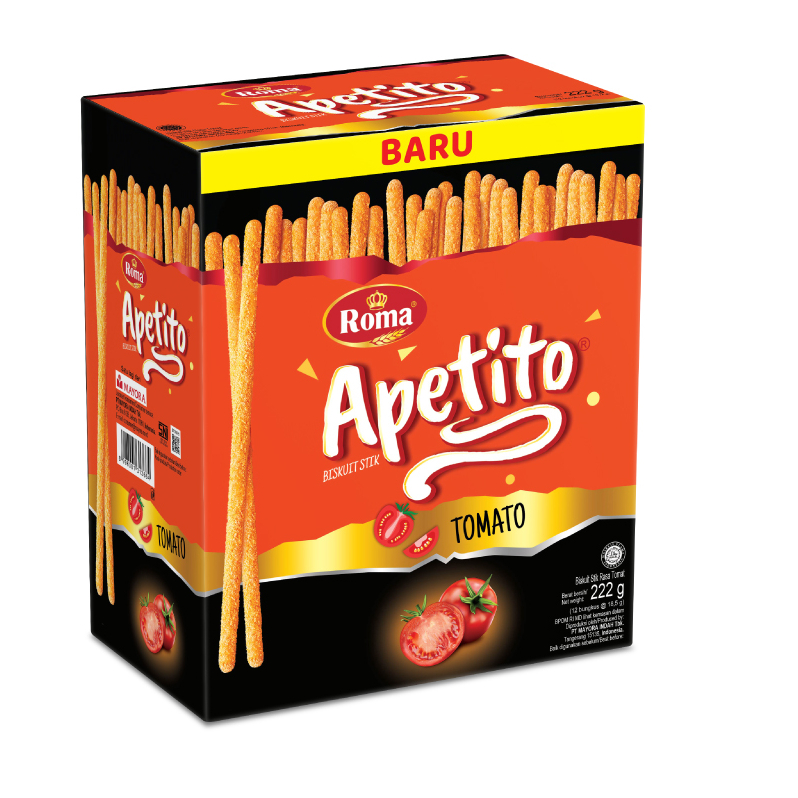 Jual Roma Biskuit Stik Apetito Piza Box | Shopee Indonesia