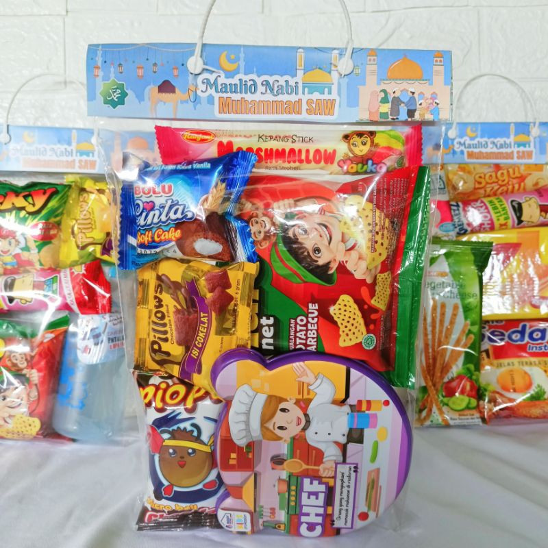 Jual Bingkisan Snack Edisi Maulid Nabi/Paket Snack Ultah Anak Murah ... Jual Bingkisan Snack Edisi Maulid Nabi/Paket Snack Ultah Anak Murah ...