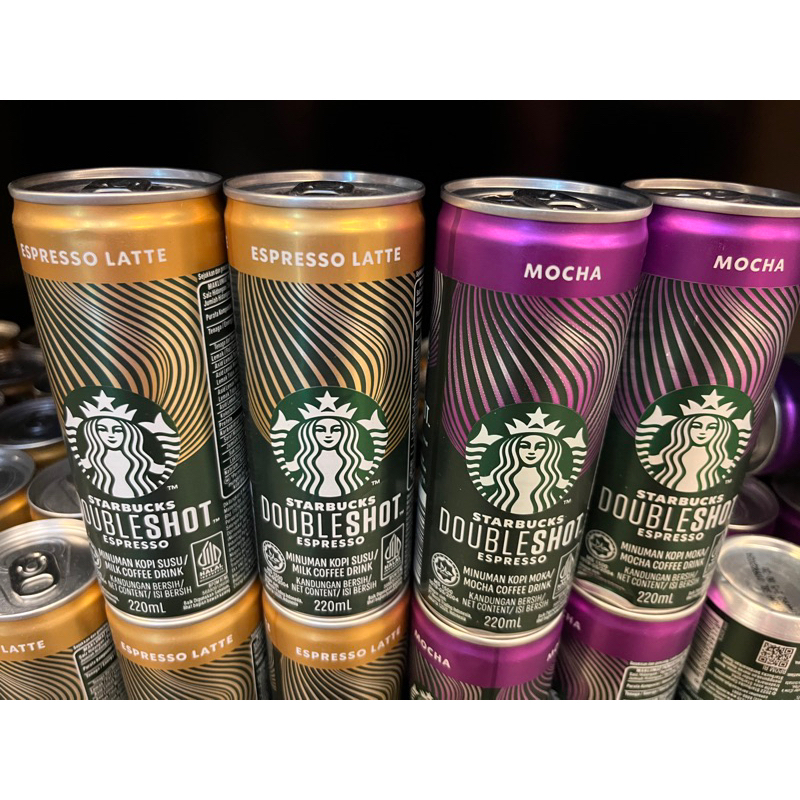 Jual Starbucks Kaleng Caramel 220ml Double Shot Expresso | Shopee Indonesia