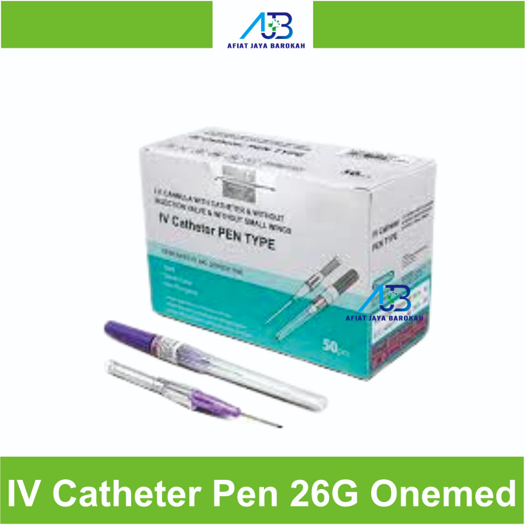 Jual IV Catheter Pen 26G Onemed | Shopee Indonesia