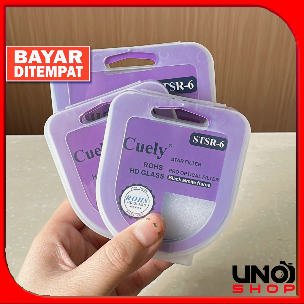 Jual Filter Starlight Efek 6 Poin Starburst - Filter Bintang | Shopee ...