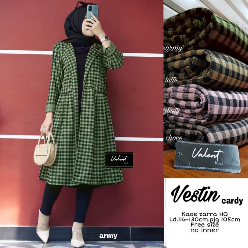 Jual VESTIN CARDY PREMIUM original produk VALENT | Shopee Indonesia