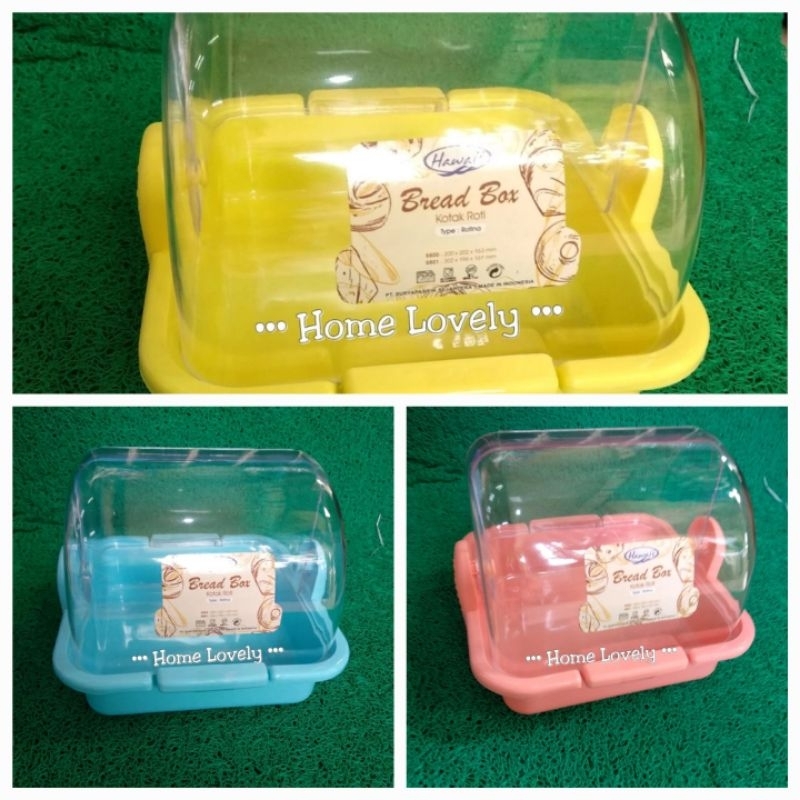 Jual Tempat Penyimpanan Makanan/Tempat Roti/Tempat Kue/Bread box 5800 ...
