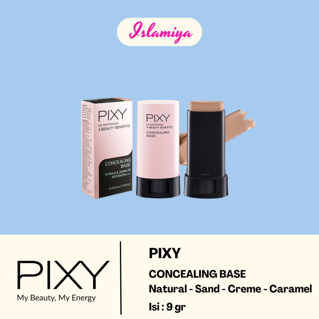 Jual PIXY Concealing Base 9g ( UV Whitening 4 Beauty Benefits concealer ...