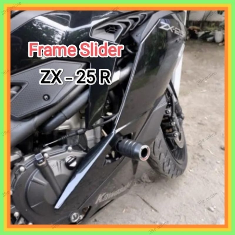 Jual Frame Slider Kawasaki ZX25R Anti Crash Pelindung Pengaman Mesin ...