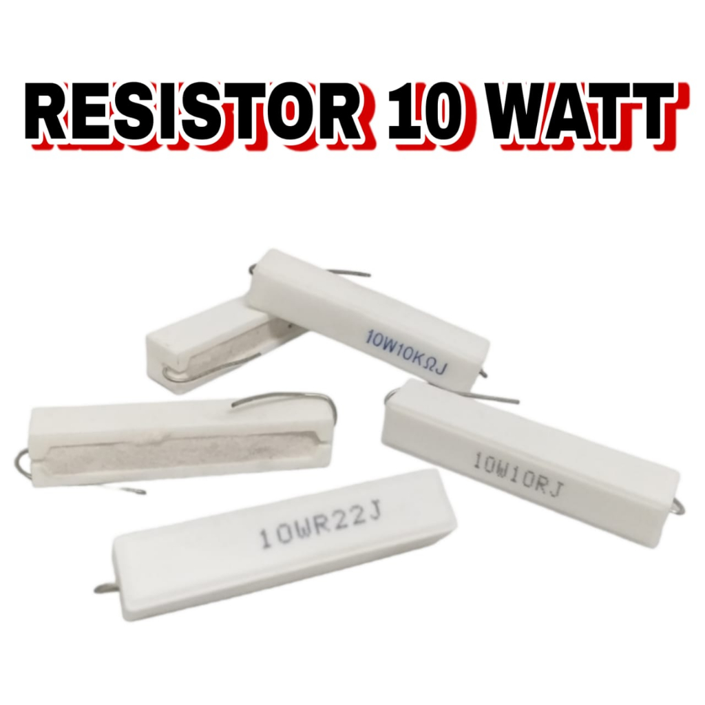 Jual RESISTOR 10 WATT / 10 PCS | Shopee Indonesia