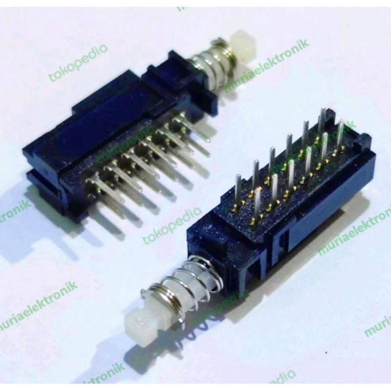 Jual Switch 2x6 12p / switch 12pin / switch dpdt 2x6 / saklar tekan on ...