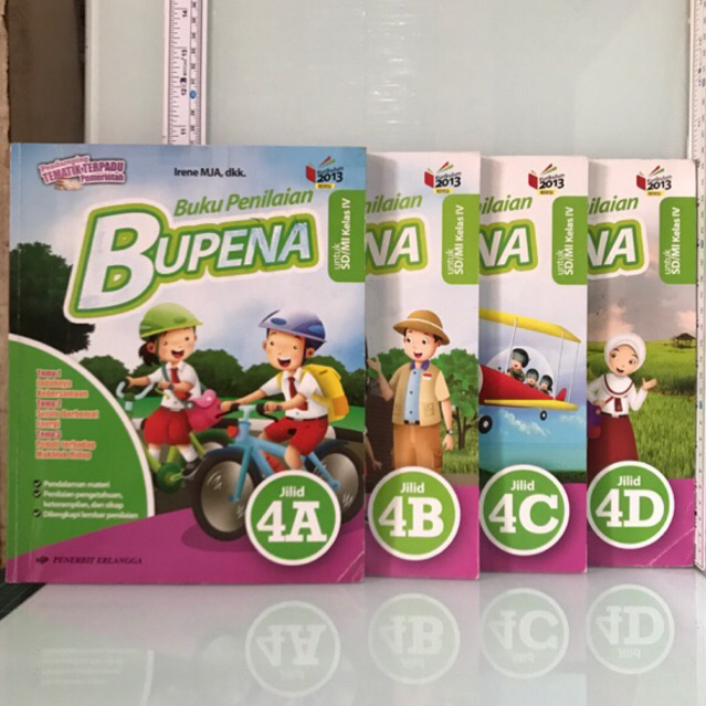 Jual Buku Penilaian BUPENA untuk SD/MI Kelas 4A 4B 4C 4D Harga Satuan | Shopee Indonesia