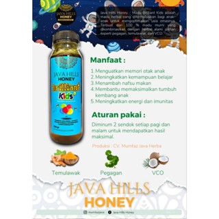 Jual Java Hills Honey Madu Brilliant Kids untuk nafsu makan anak daya ...